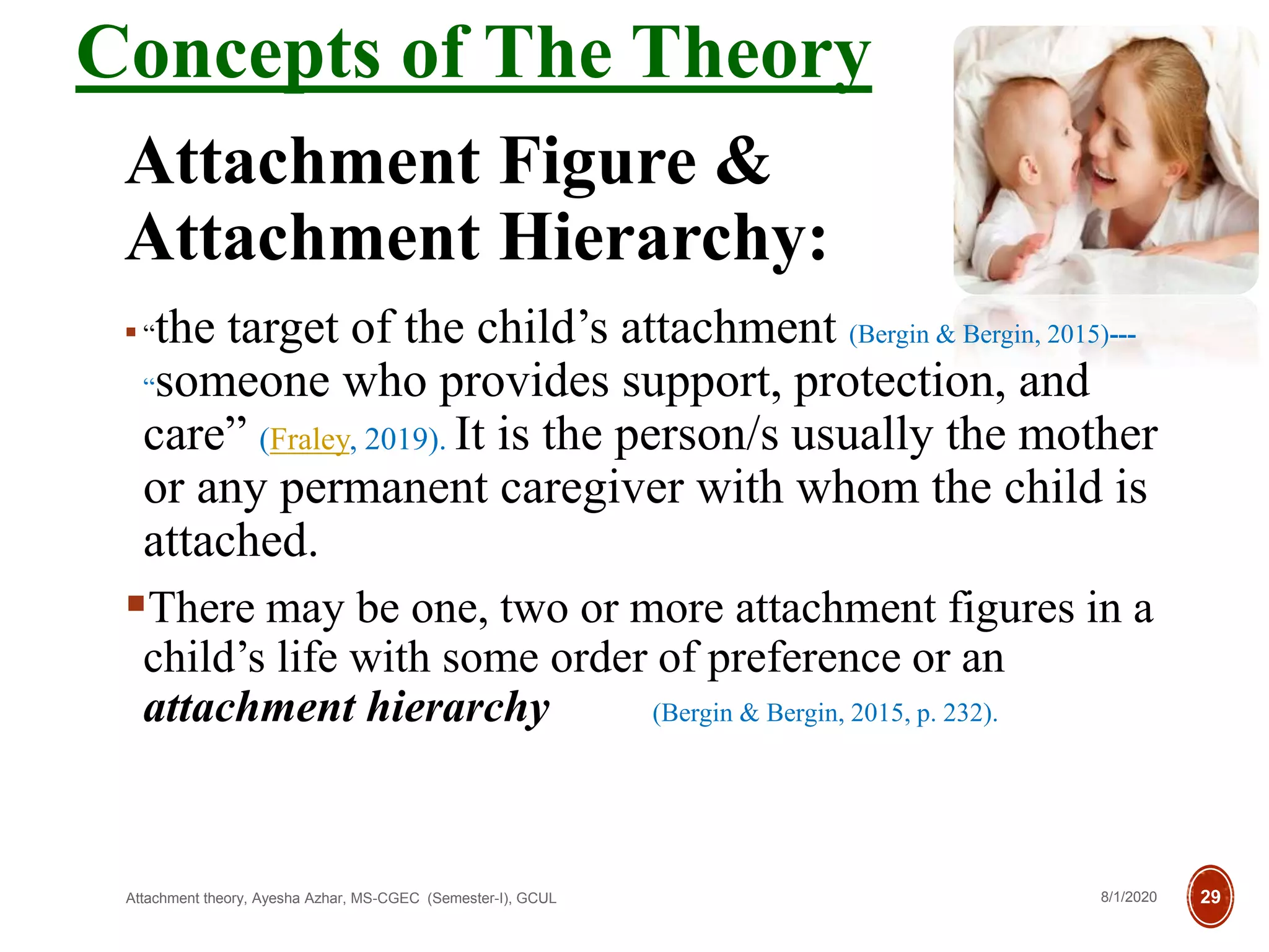 Attachment Theory, Description & Implications for Schools | PPT