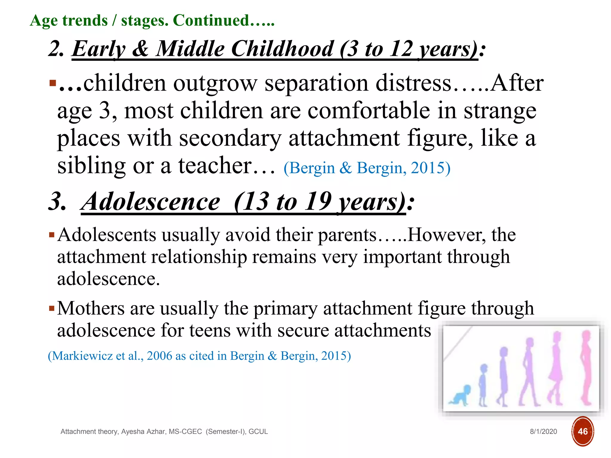 Attachment Theory, Description & Implications for Schools | PPTX