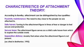 Attachment Theory- A comprehensive review | PPTX