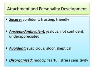 Attachment Theory Developmental Psychology | PPT