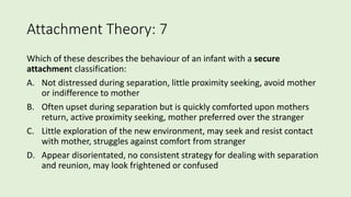 Open Education Resource - Attachment Theory Quiz | PPTX