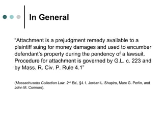 Attachment Trustee Process & Execution | PPT
