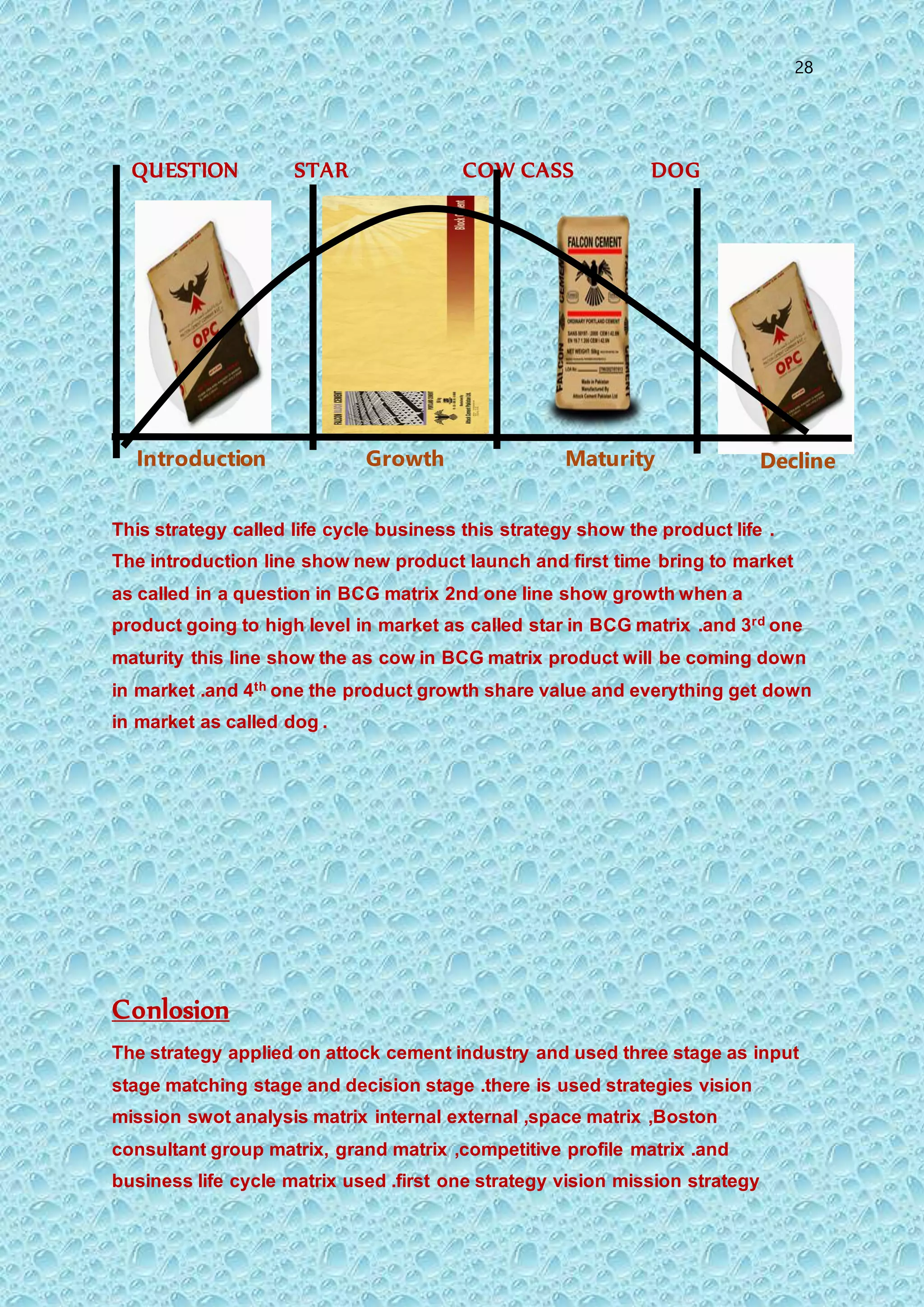 Attack cement Marketing strategy management project | PDF