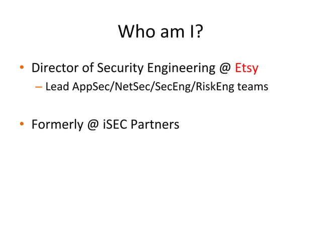 Attack-driven defense | PPT | Free Download