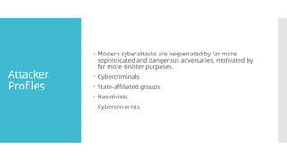 Attackerss Profiles and Motivations.pptx