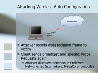 Attacking Automatic Wireless Network Selection | PPT