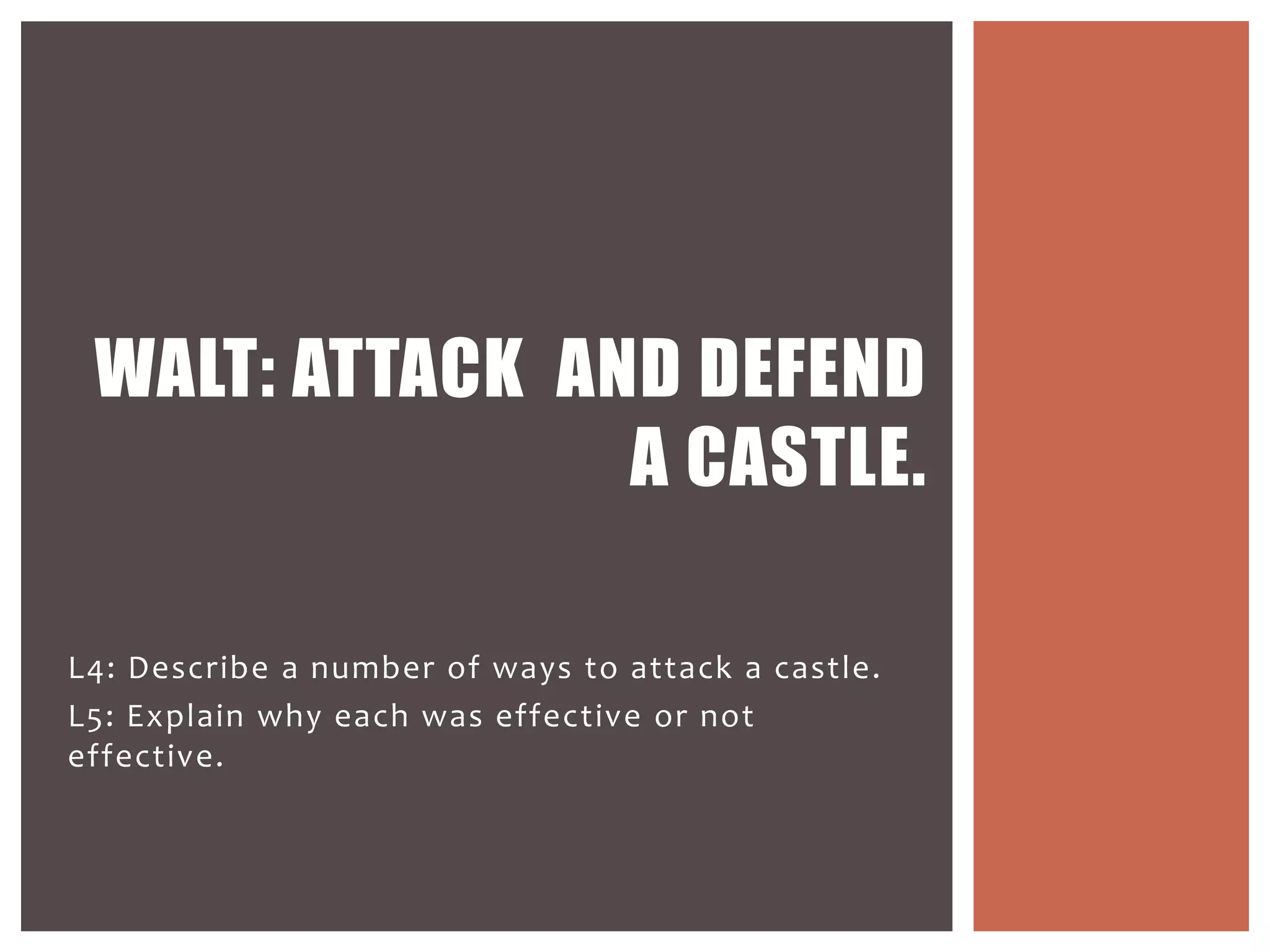 703 - Attacking a castle | PPTX