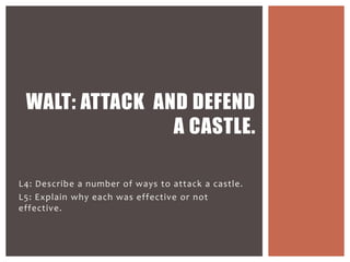 703 - Attacking a castle | PPTX