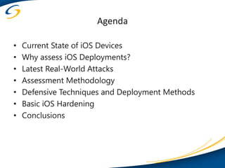 Attacking and Defending Apple iOS Devices | PDF