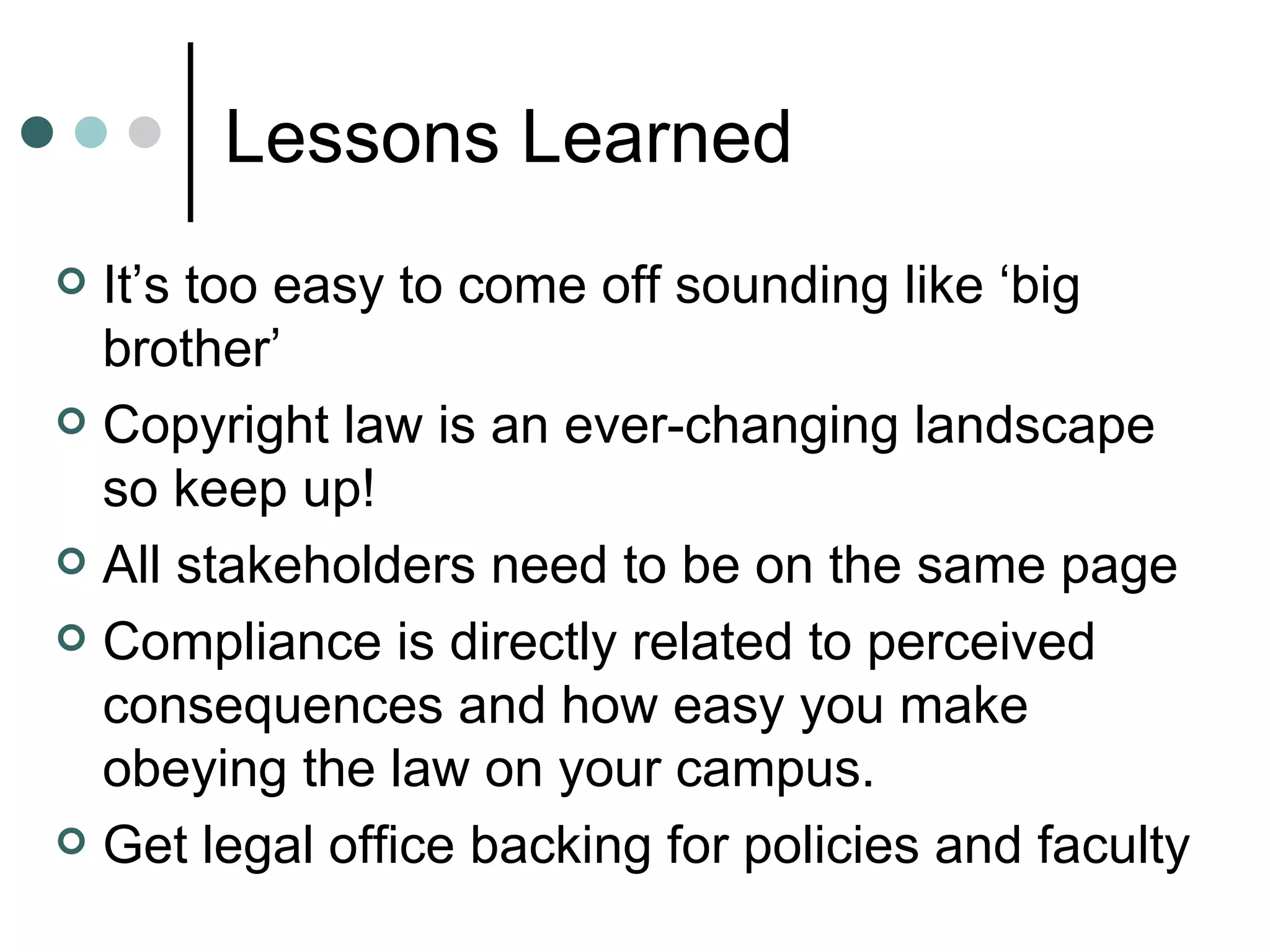 Attacking From All Sides Strategies to educate students and faculty on ...