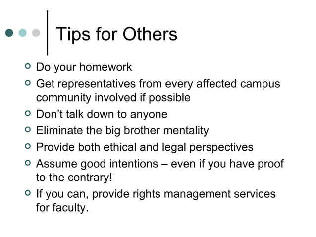 Attacking From All Sides Strategies to educate students and faculty on ...