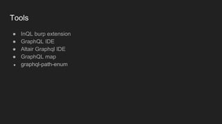 Attacking GraphQL | PPTX