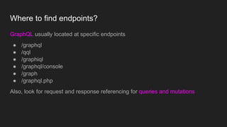 Attacking GraphQL | PPTX