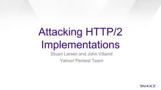 Attacking http2 implementations (1) | PDF | Web Development | Internet