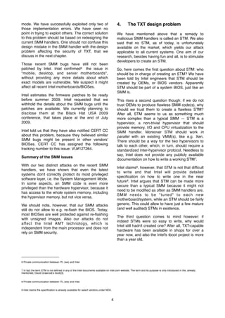 Attacking intel txt paper | PDF