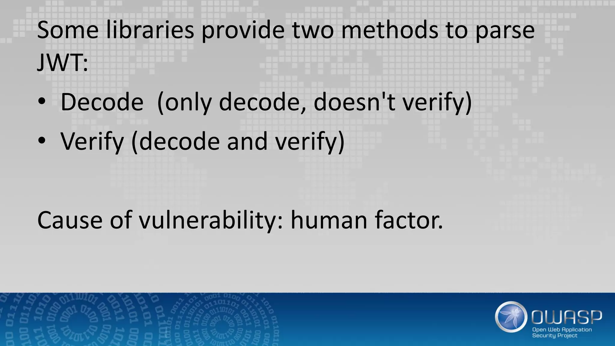 [OPD 2019] Attacking JWT tokens | PDF