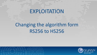 [OPD 2019] Attacking JWT tokens | PDF