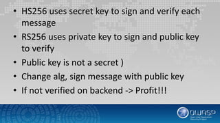 [OPD 2019] Attacking JWT tokens | PDF