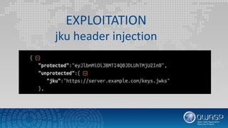 [OPD 2019] Attacking JWT tokens | PDF
