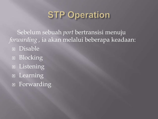 Attacking The STP | PPT