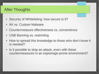 Attacking The USB Vector | PDF