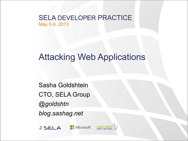 Attacking Web Applications | PPT