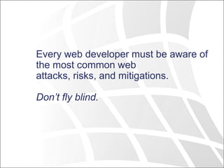 Attacking Web Applications | PPT