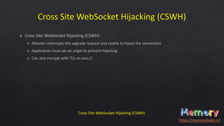 Attacking websockets | PPT