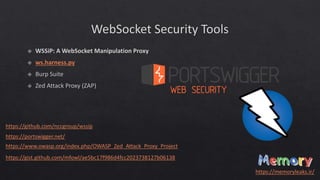 Attacking websockets | PPT