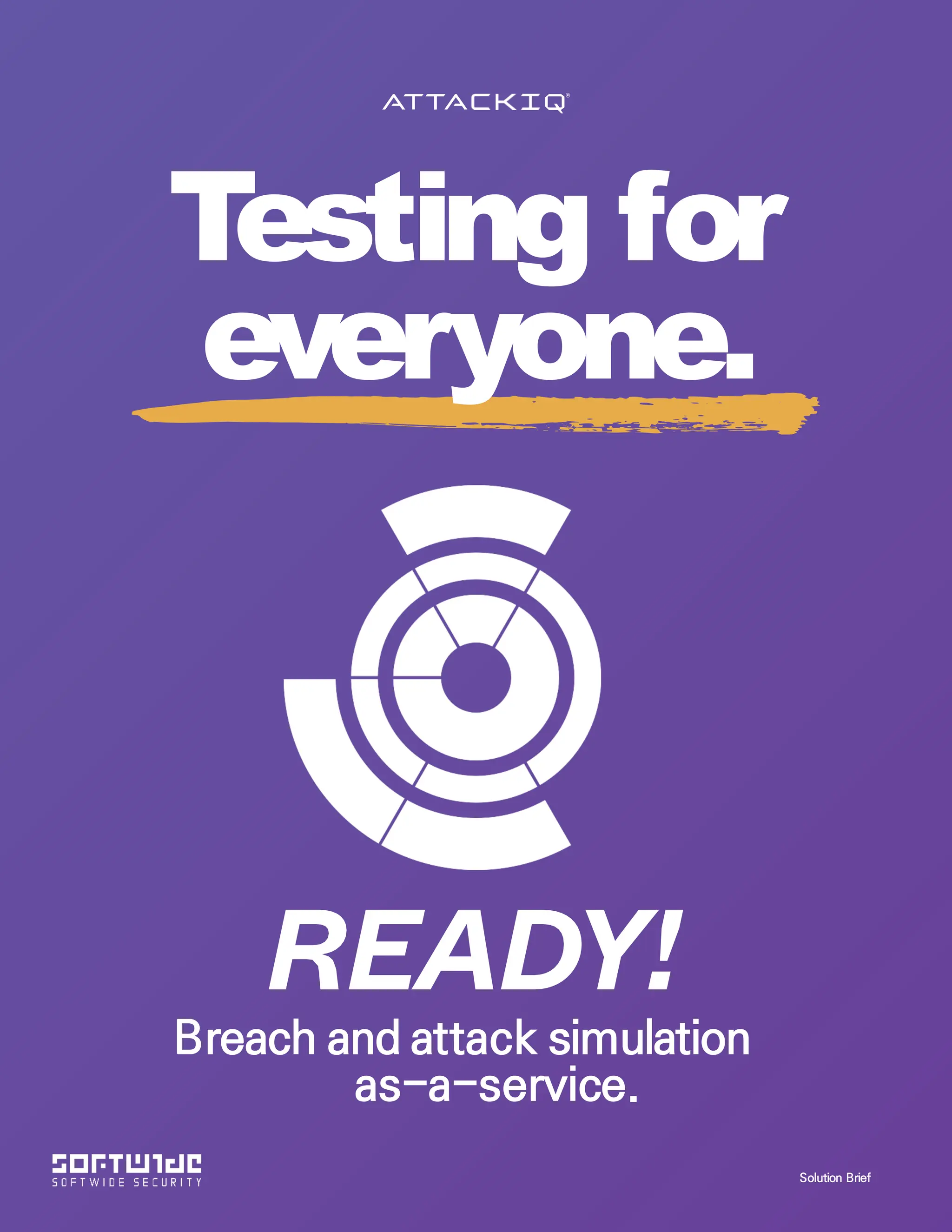 AttackIQ Ready - BAS(Breach and Attack Simulation) as-a-Service | PDF
