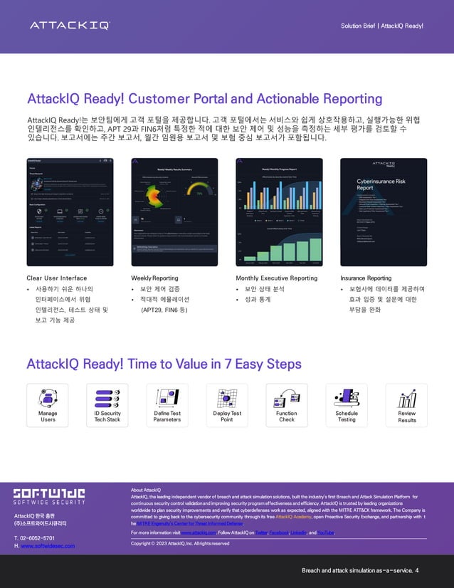 AttackIQ Ready - BAS(Breach and Attack Simulation) as-a-Service | PDF | Free Download