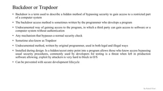 Attack on computer | PPTX