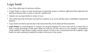 Attack on computer | PPTX