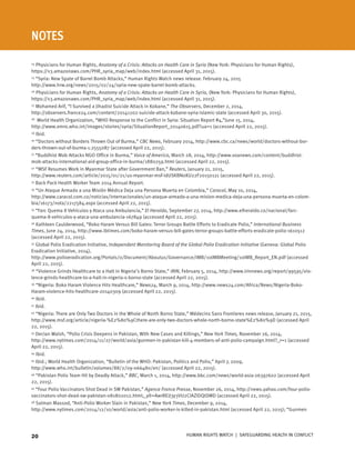 Attacks on health global report by human rights watch | PDF