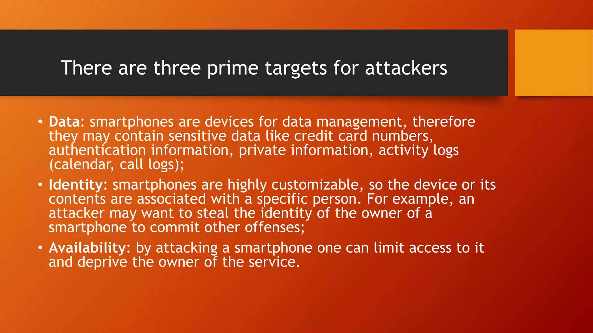 Attacks on Mobiles\Cell Phones | PPT