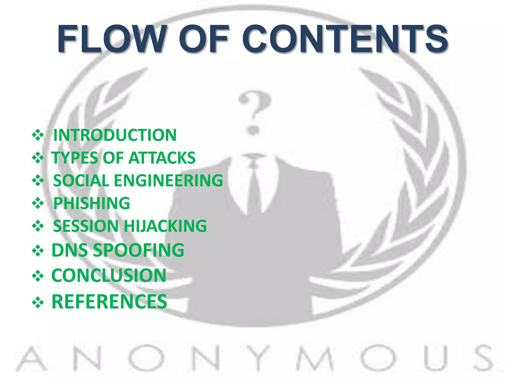 Attacks on the cyber world | PPT