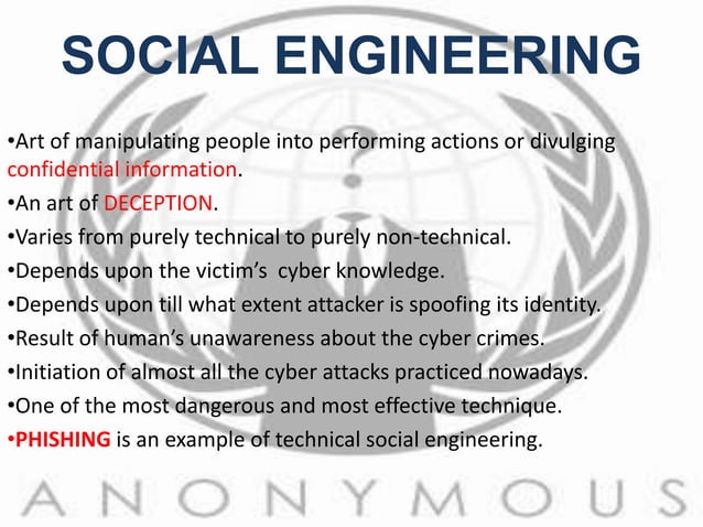 Attacks on the cyber world | PPT