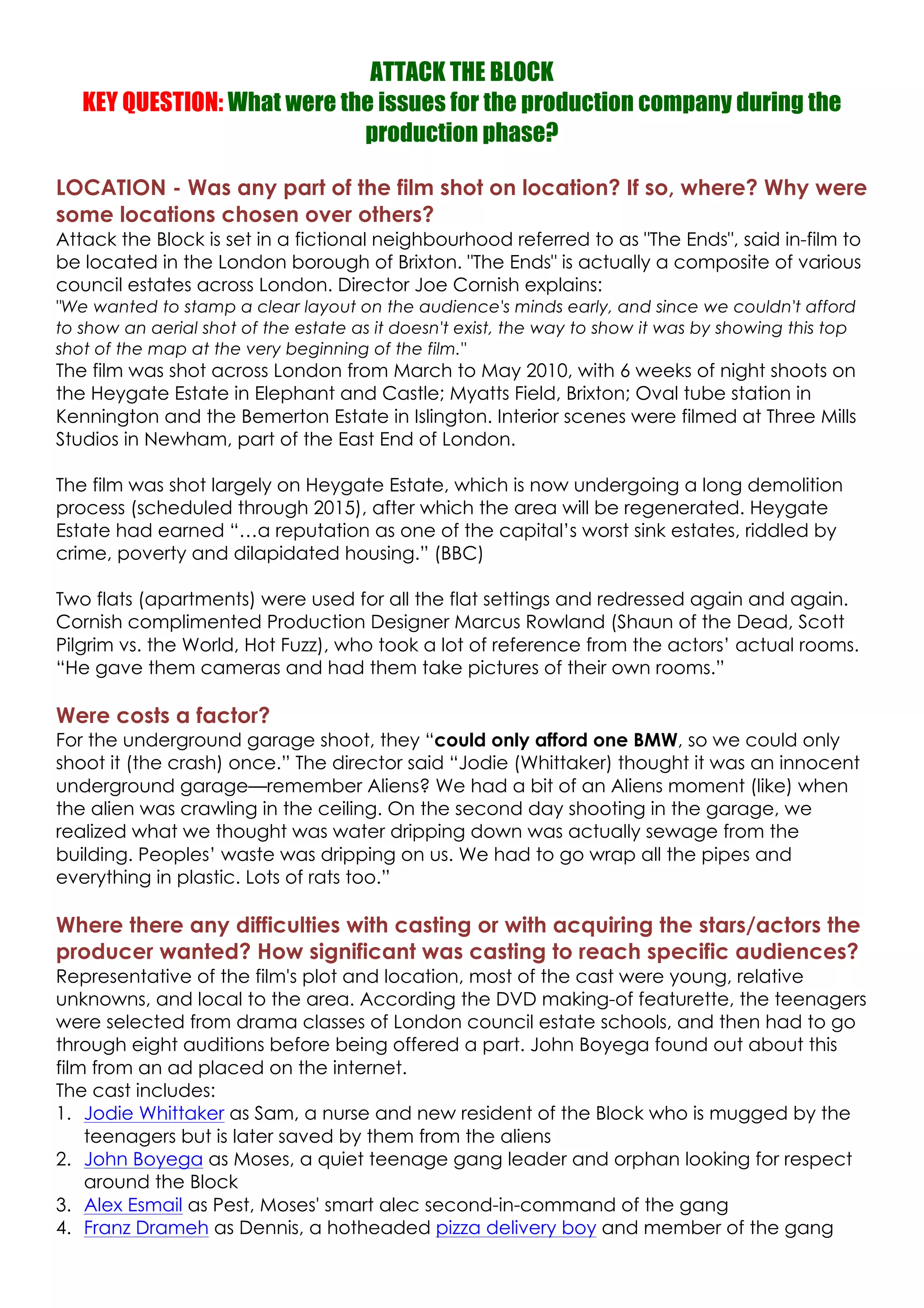 Attack the block production issues | PDF