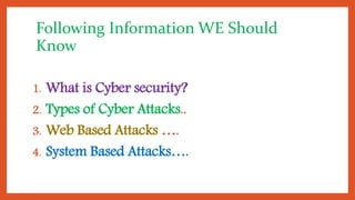 Attack types | PPTX