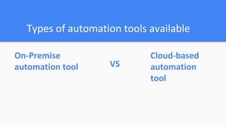 Attain Retail Success with Back-end Automation | PPTX | Cloud Computing ...
