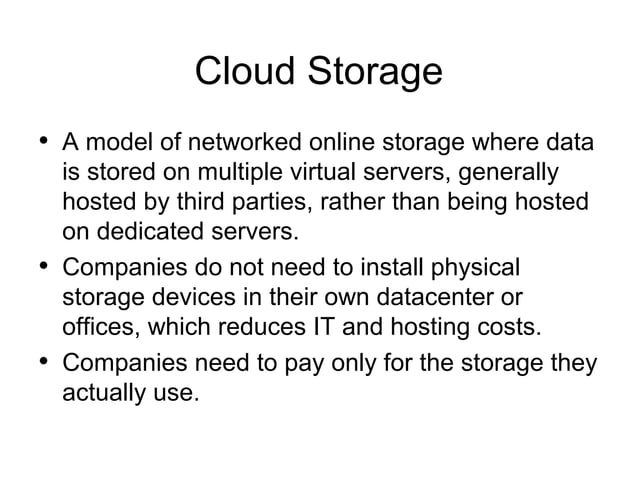 Attaining data security in cloud computing | PPT