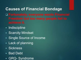 ATTAINING FINANCIAL FREEDOM.ppt
