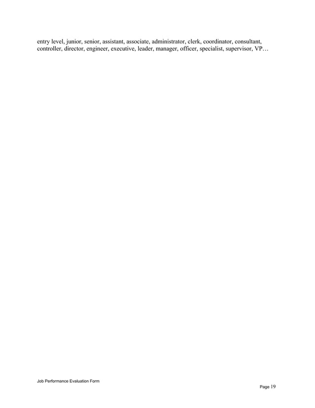 At&t customer service representative performance appraisal | DOC