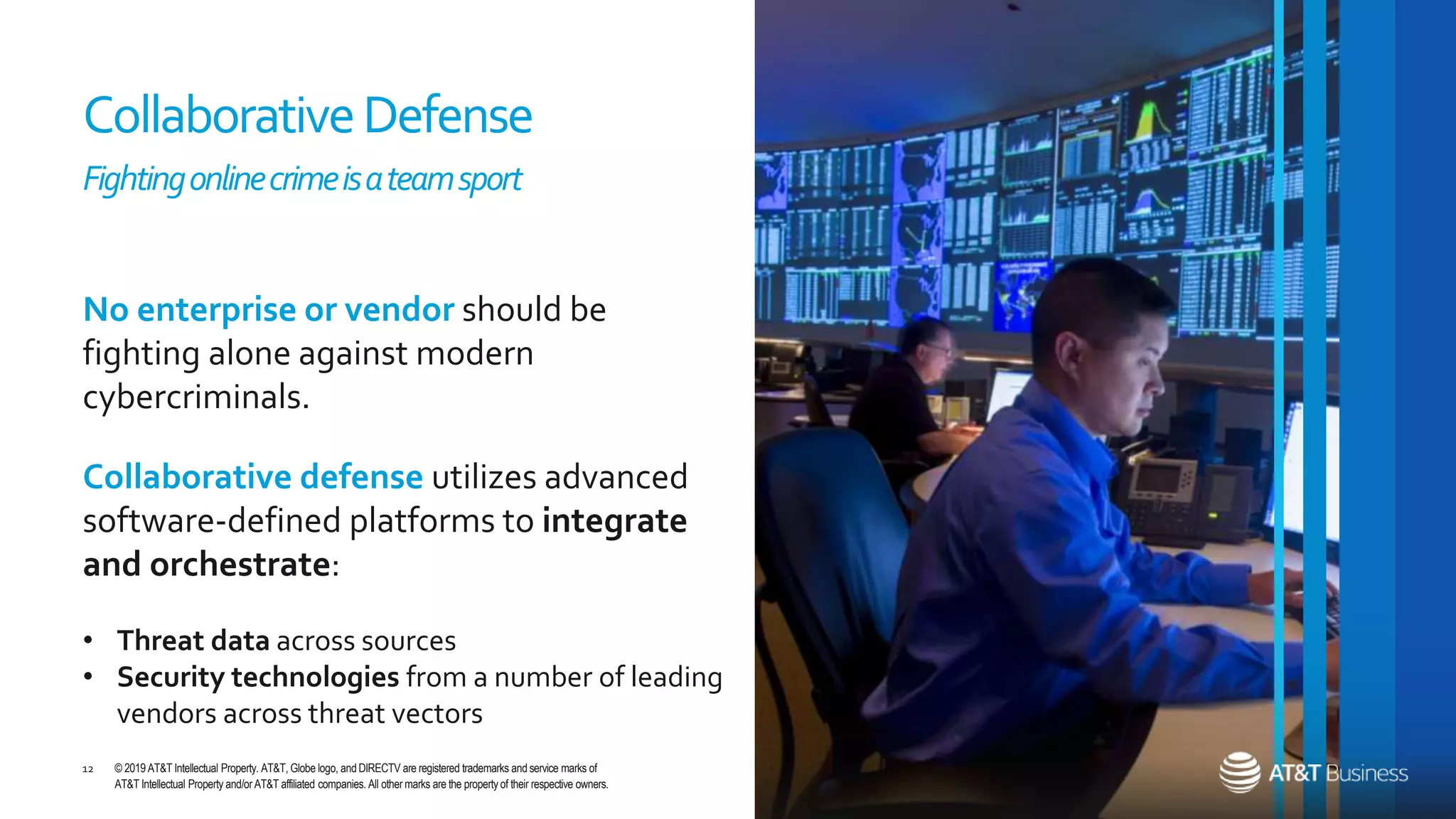 At&t cybersecurity introduction with alien vault | PPT