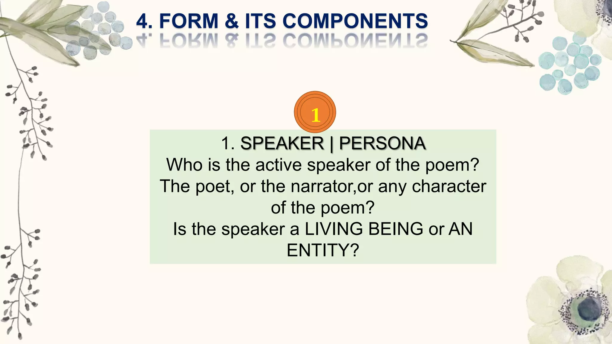 Attempting critical appreciation of a poem | PPTX