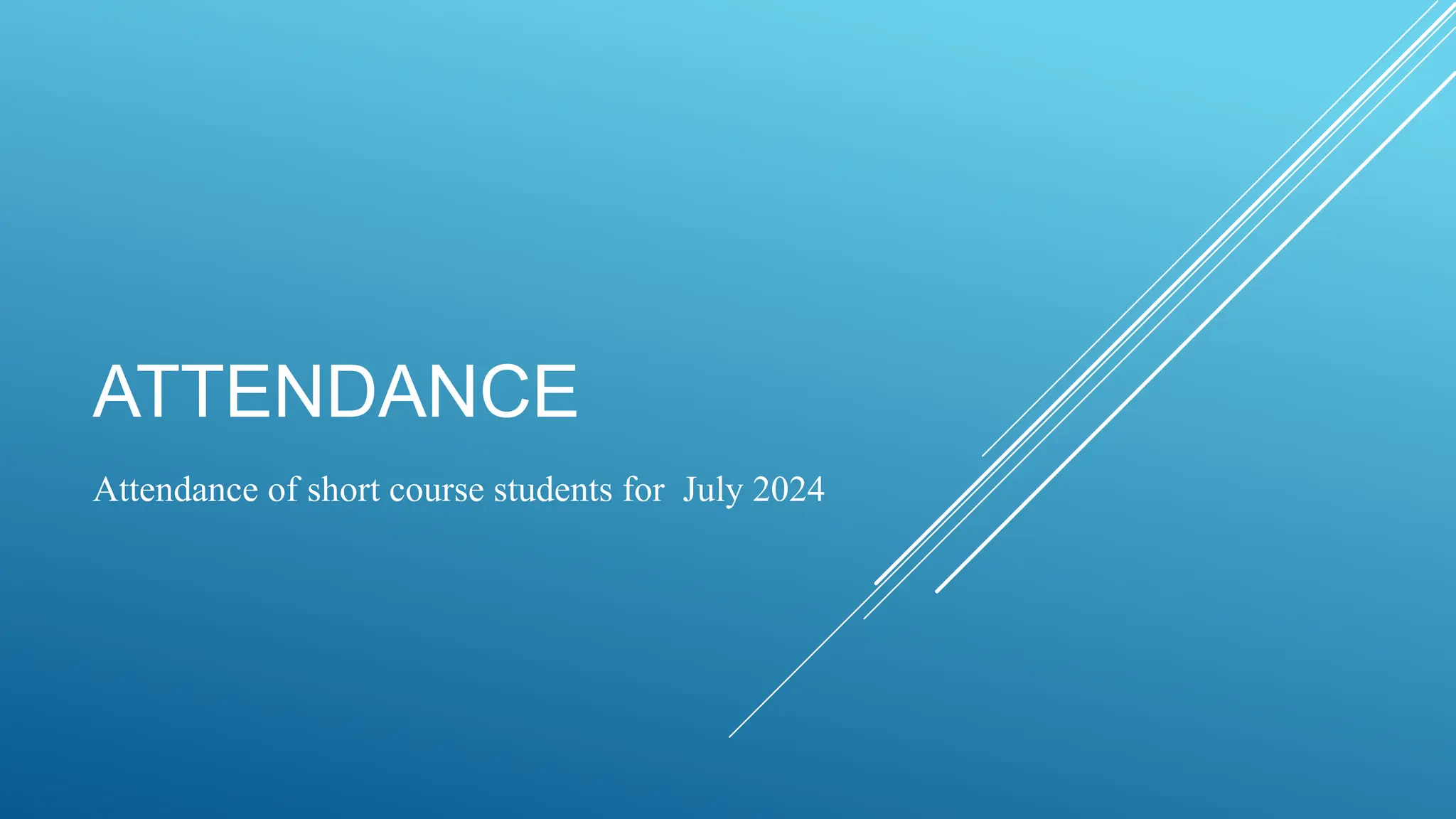 Attendance for ict students in class.pptx
