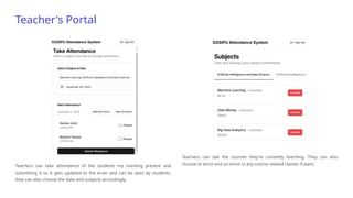 Attendance Management System Presentation | PPTX