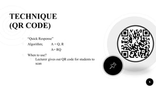 UniSZA's Students Attendance Application | PPT | Free Download