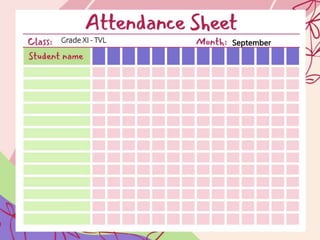 ATTENDANCE LAY-OUT.pptx