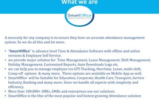 Attendance management system presentation | PDF